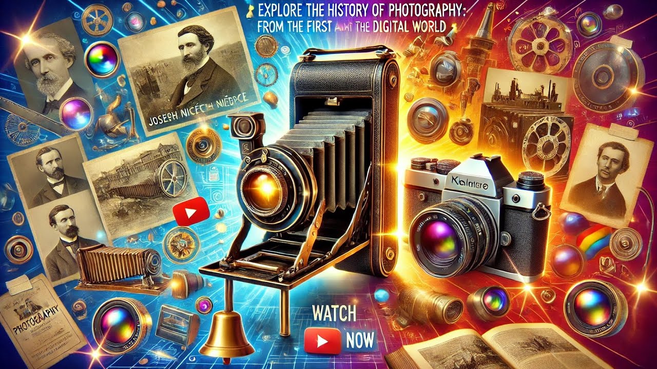 Explore a História da Fotografia: Da Primeira Câmera ao Mundo Digital ...