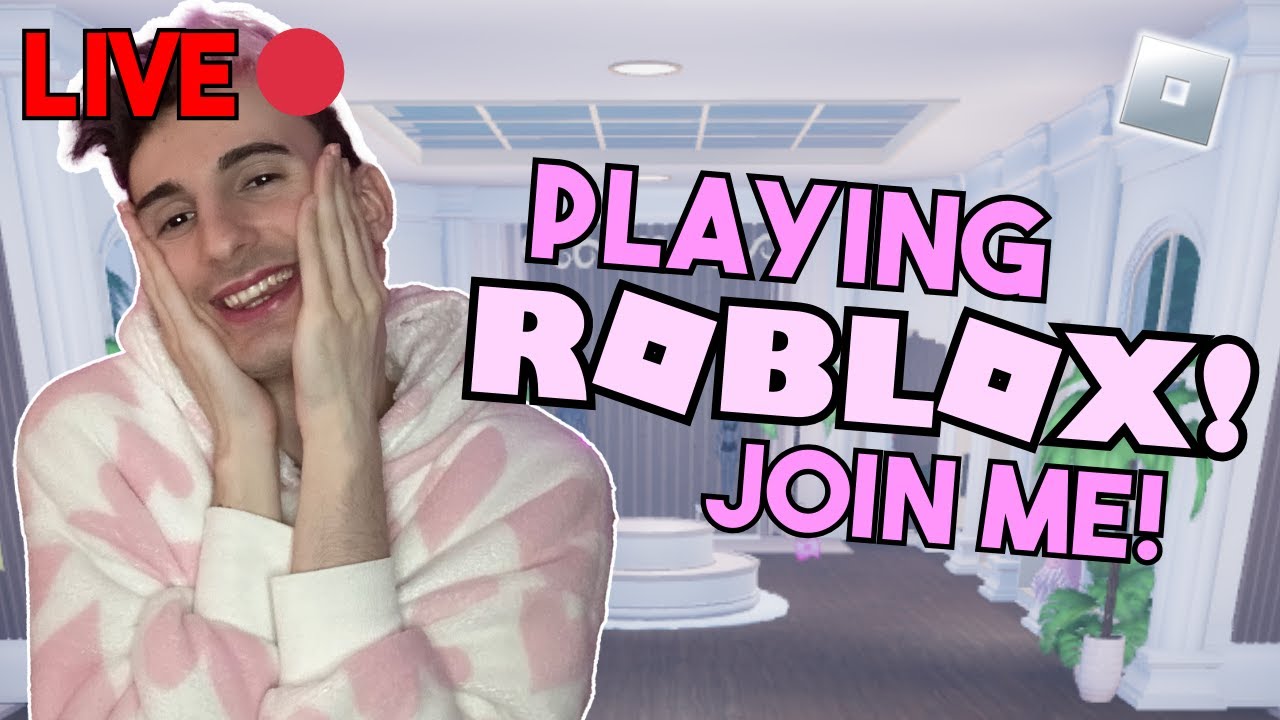 PLAYING ROBLOX WITH VIEWERS! - YouTube