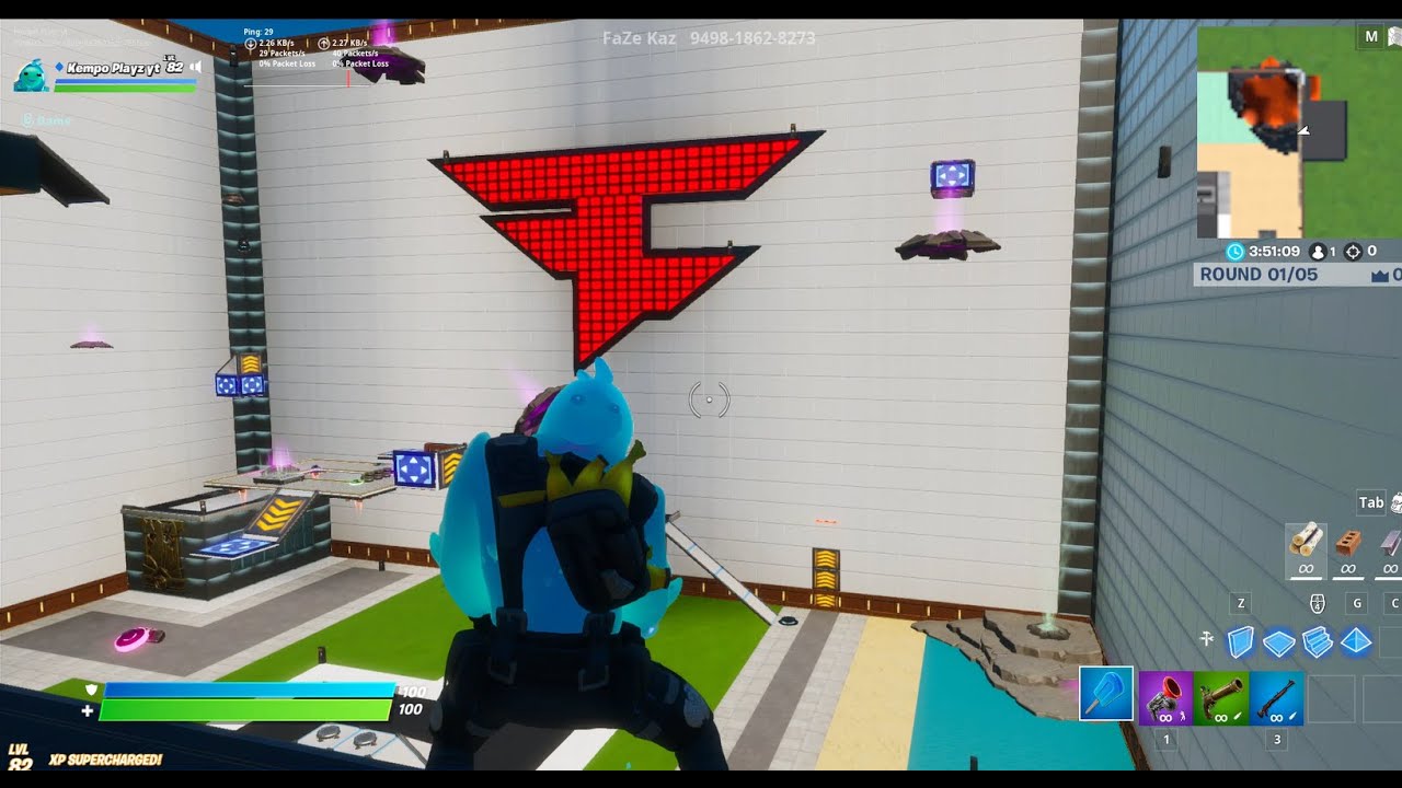 Doing Faze Kaz's Trick Shot Map 4 0 #KazST - YouTube