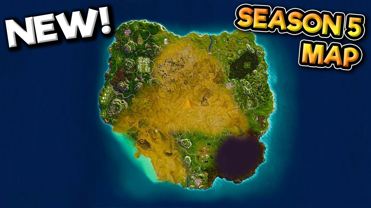 SEASON 5 *NEW* MAP AND BATTLE PASS SKIN LEAK Fortnite: Battle Royale ...