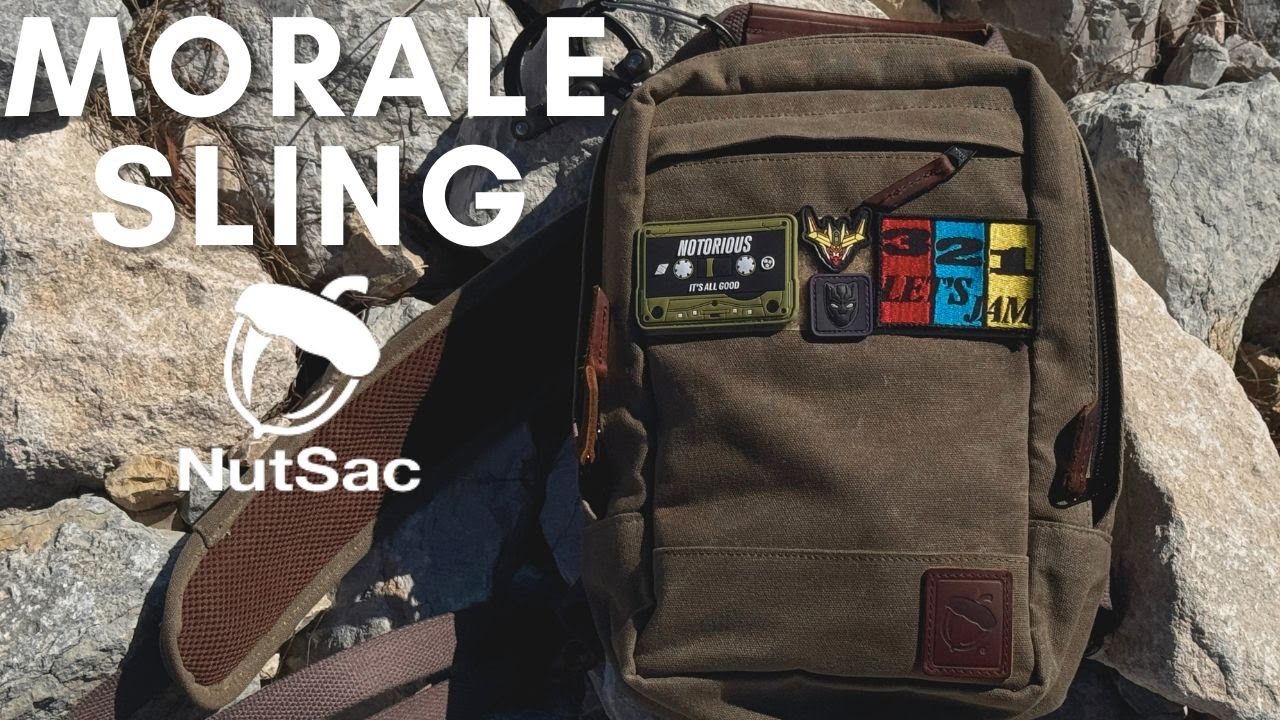 Nutsac Morale Sling:The Perfect EDC Sling Bag (Vol.2) - YouTube