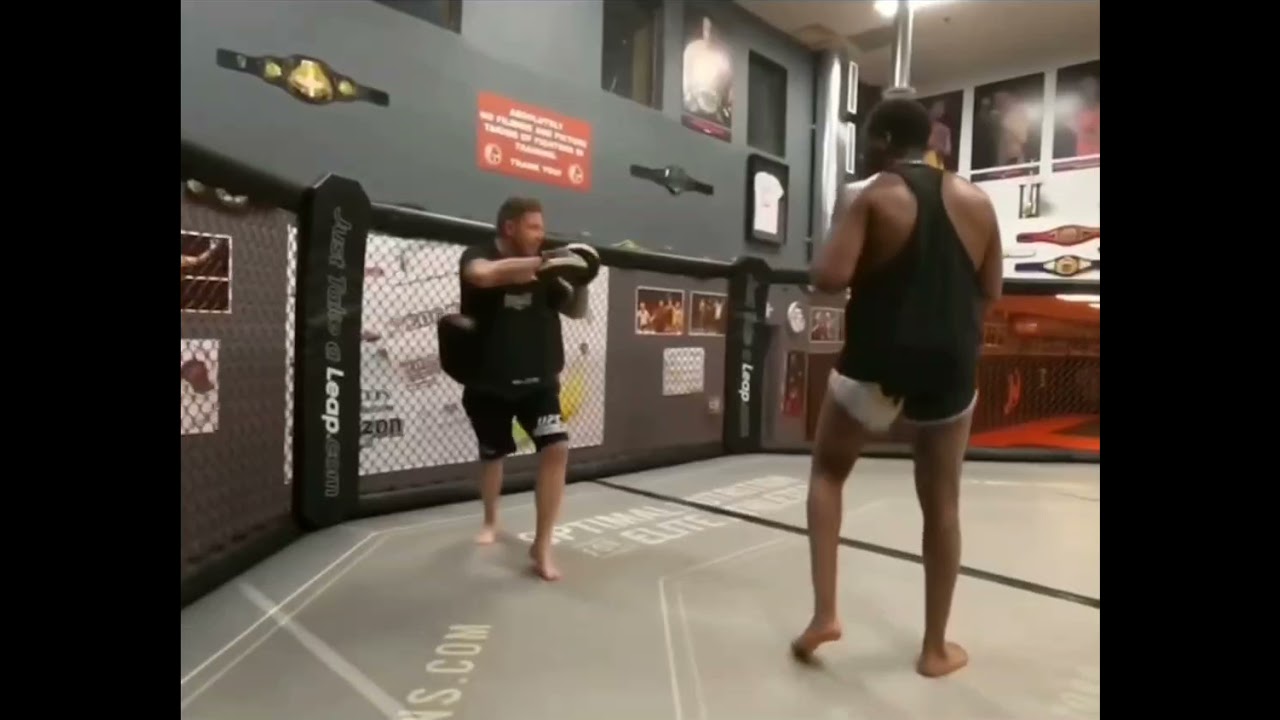 Jon Jones recovering after chicken skinny legs transplant - YouTube
