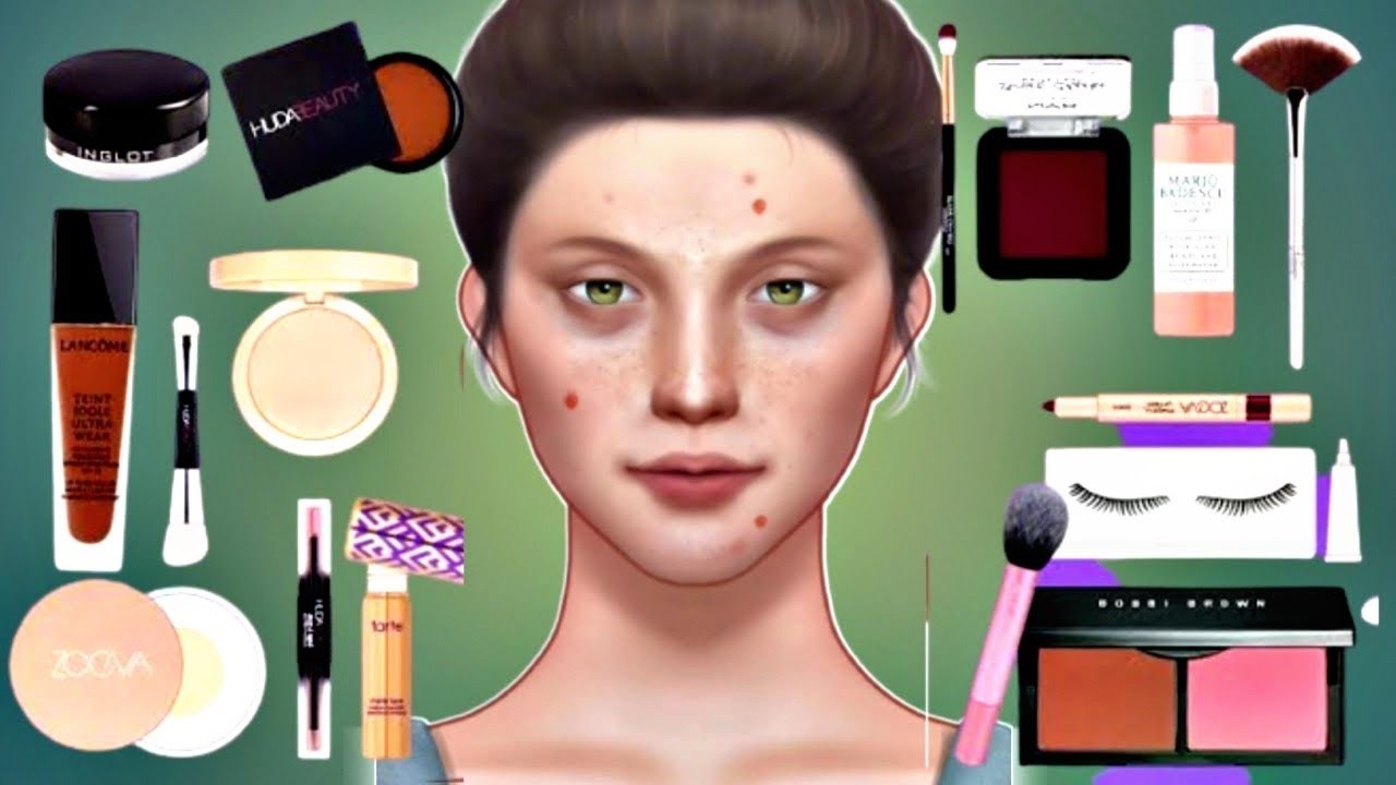 ASMR Makeup Tutorial l Acne Removal l Full Makeup Video - YouTube