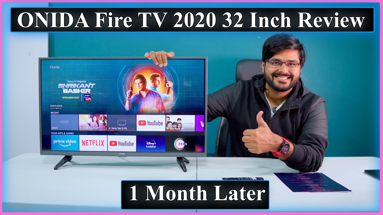 ONIDA FIRE TV🔥 Edition 2020 Model 32 Inch Smart LED TV 📺 Review After 1 ...
