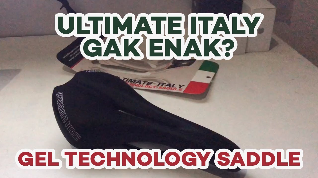 Review Jok Sepeda/Saddle Gel Flow ULTIMATE ITALY - YouTube
