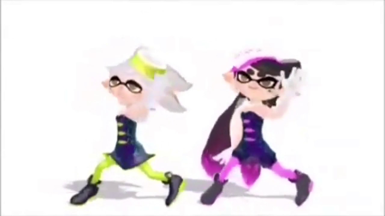 Splatoon Characters Dancing to Breathin by Ariana Grande - YouTube