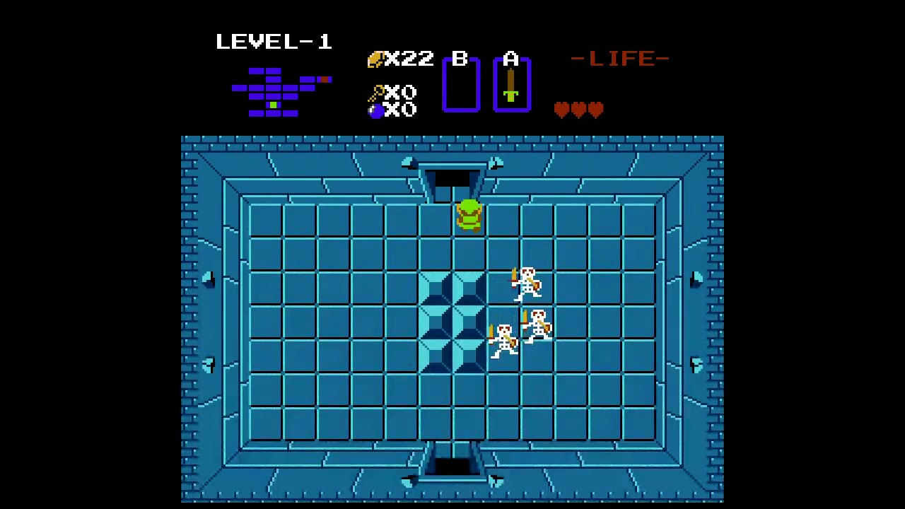 The Legend of Zelda NES First Dungeon - YouTube