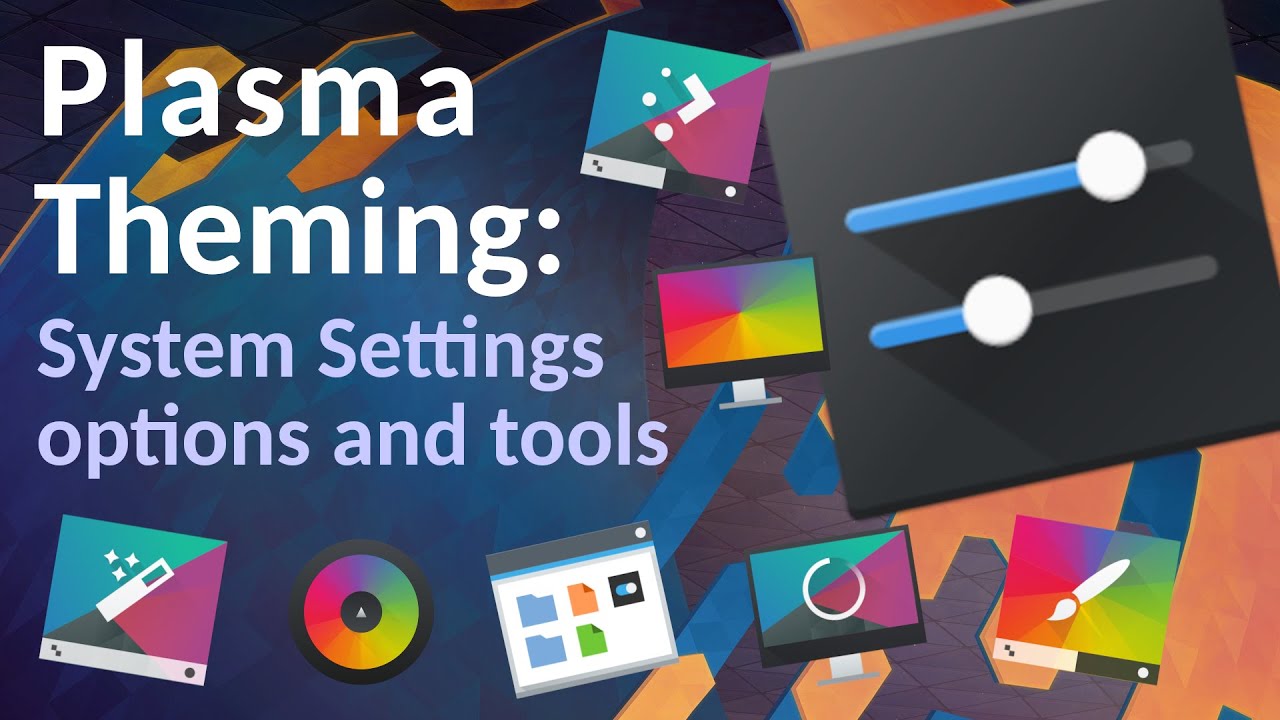 KDE Plasma Customization Settings And What They Do - YouTube