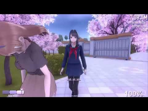 YANDERE SIMULATOR - Kidnapping a student and using them as a mind-broken slave to eliminate ...
