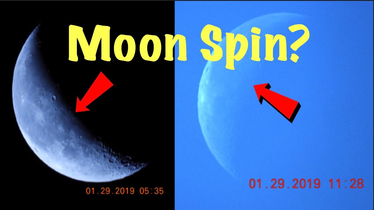Mysterious Clockwise Moon Rotation not seen during eclipse - YouTube