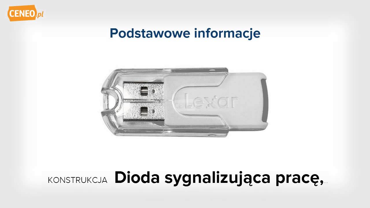 Lexar JumpDrive Firefly 4GB pendrive - Ceneo.pl - YouTube