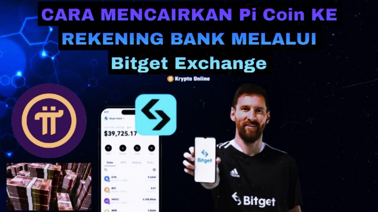 CARA MENCAIRKAN Pi Coin KE REKENING BANK MELALUI Bitget Exchange. # ...