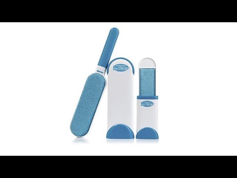 Hurricane Fur Wizard DLX XL Lint Brush and Mini Brush - YouTube