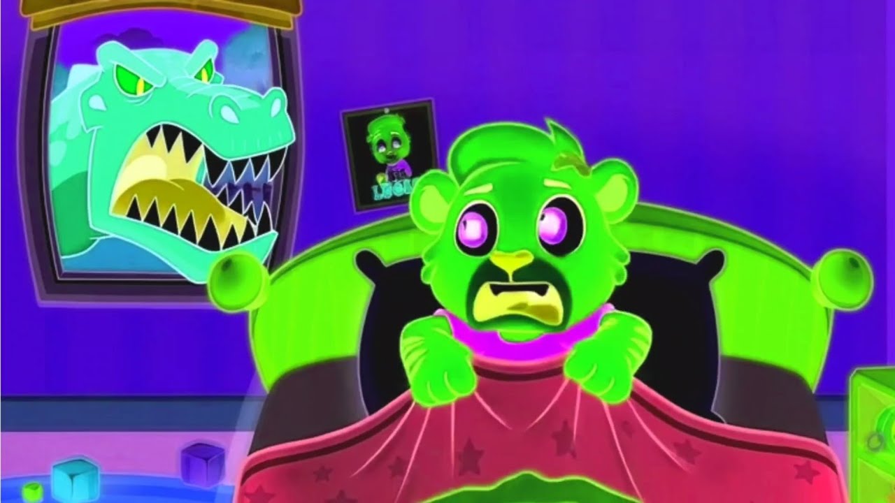 LUCAS AND FREINDS - Scary Dinosaur on Lucas Window (Sponsored by ...