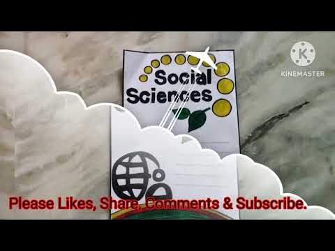 Beautiful Social Science Cover Page Design. - YouTube