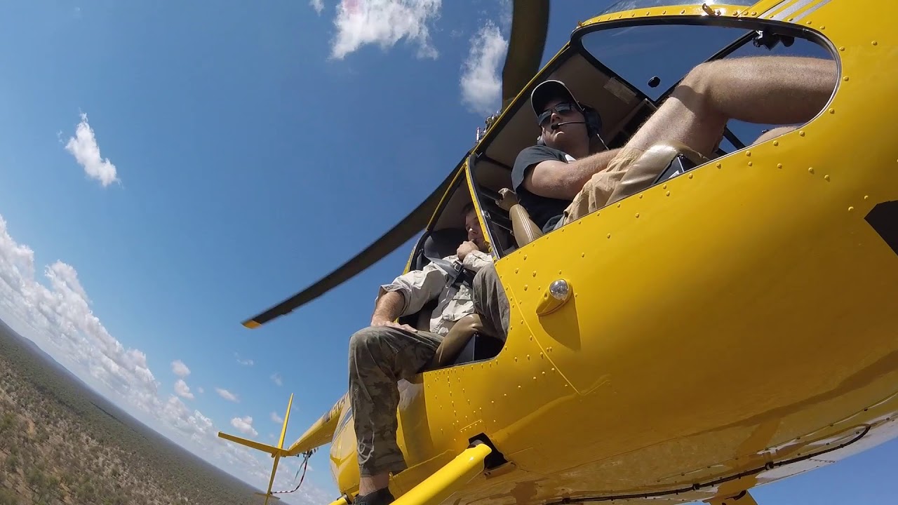 Helicopter Bush Flying at its best! - YouTube