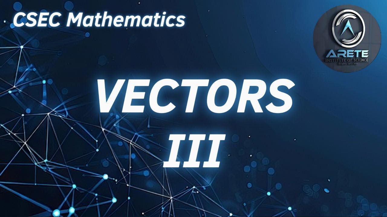 CSEC Mathematics - Vectors: Parallel and Collinear - YouTube