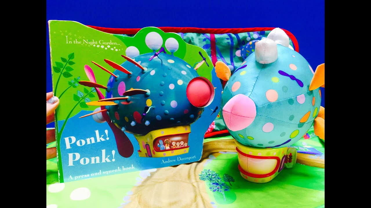 PINKY PONK Read Along Sqeeze Ponk Ponk Sound Kids Book! - YouTube