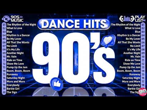 Best of 90s Dance Hits Vol 1 - Haddaway, La Bouche, Corona, Dr. Alban, Mr. President, M.C. Hammer