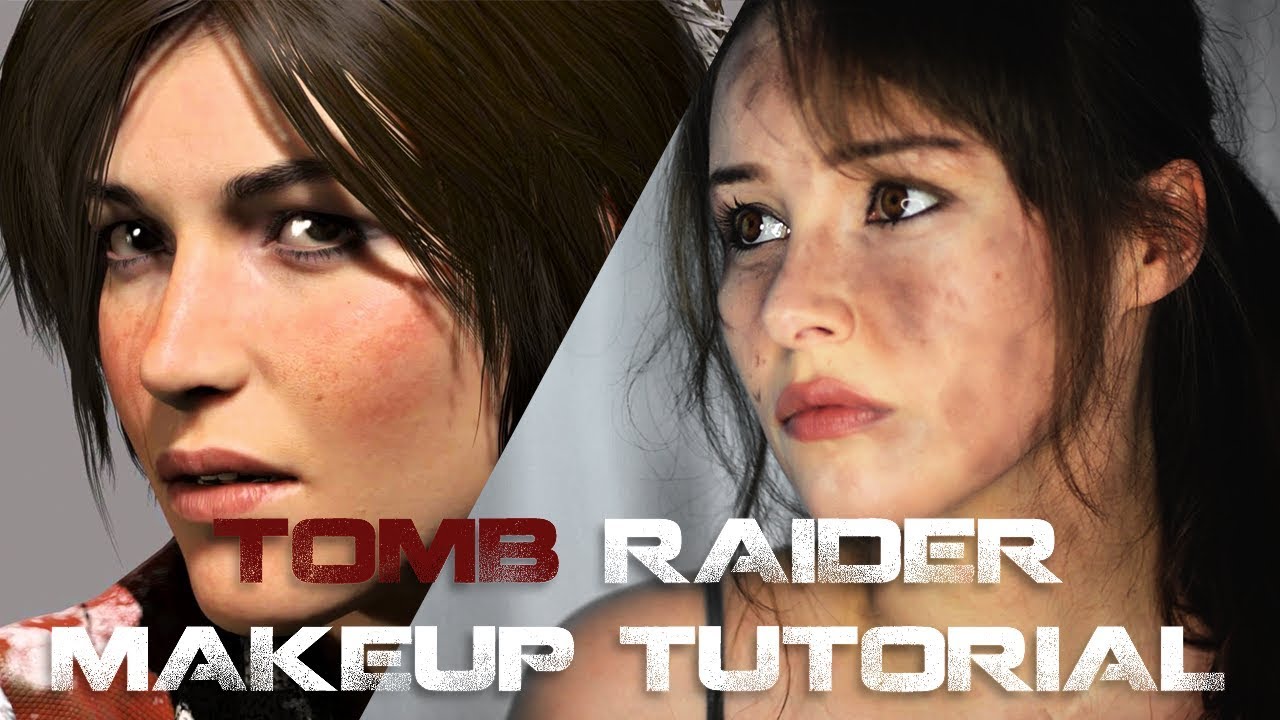 LARA CROFT - Cosplay Makeup Tutorial - YouTube
