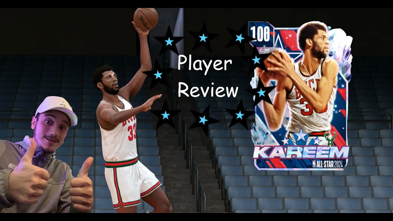 La Player Review... C'est le titre ! Kareem The Captain 100 Overall ...
