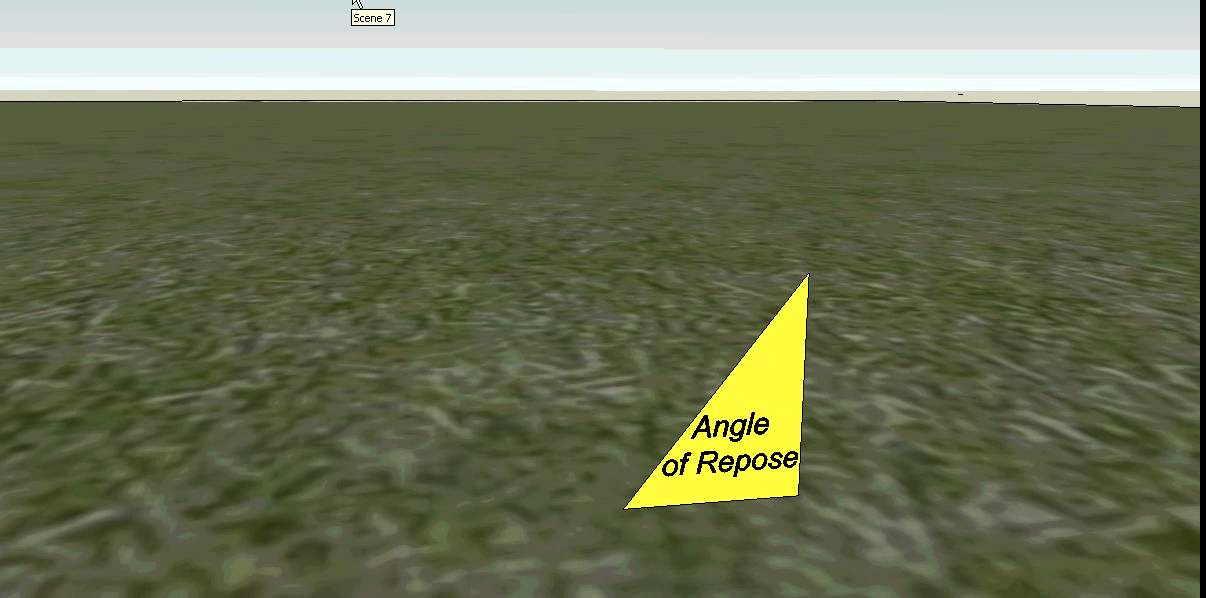 Angle of Repose - Zone of influence - YouTube