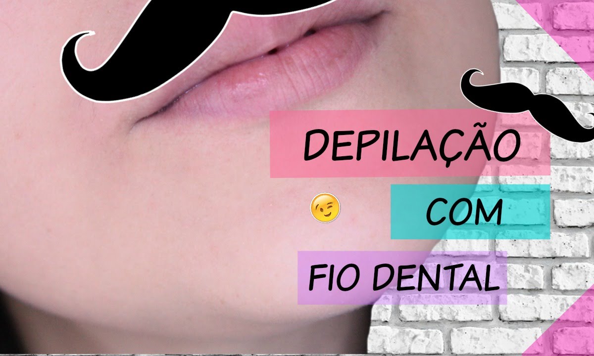 Como depilar o bulso com fio dental - YouTube