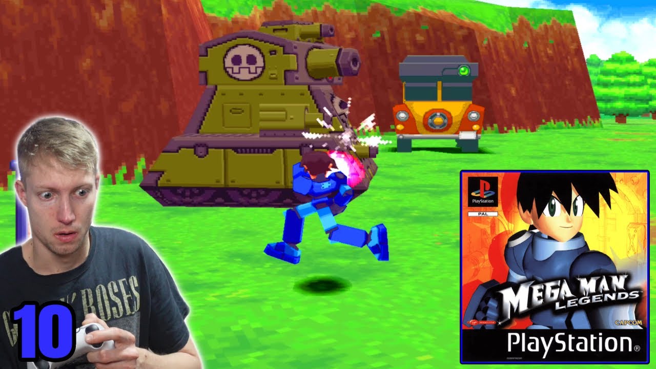 Wir beschützen das Auto? 🎮 Mega Man Legends (PS1) 1998 #10 - YouTube