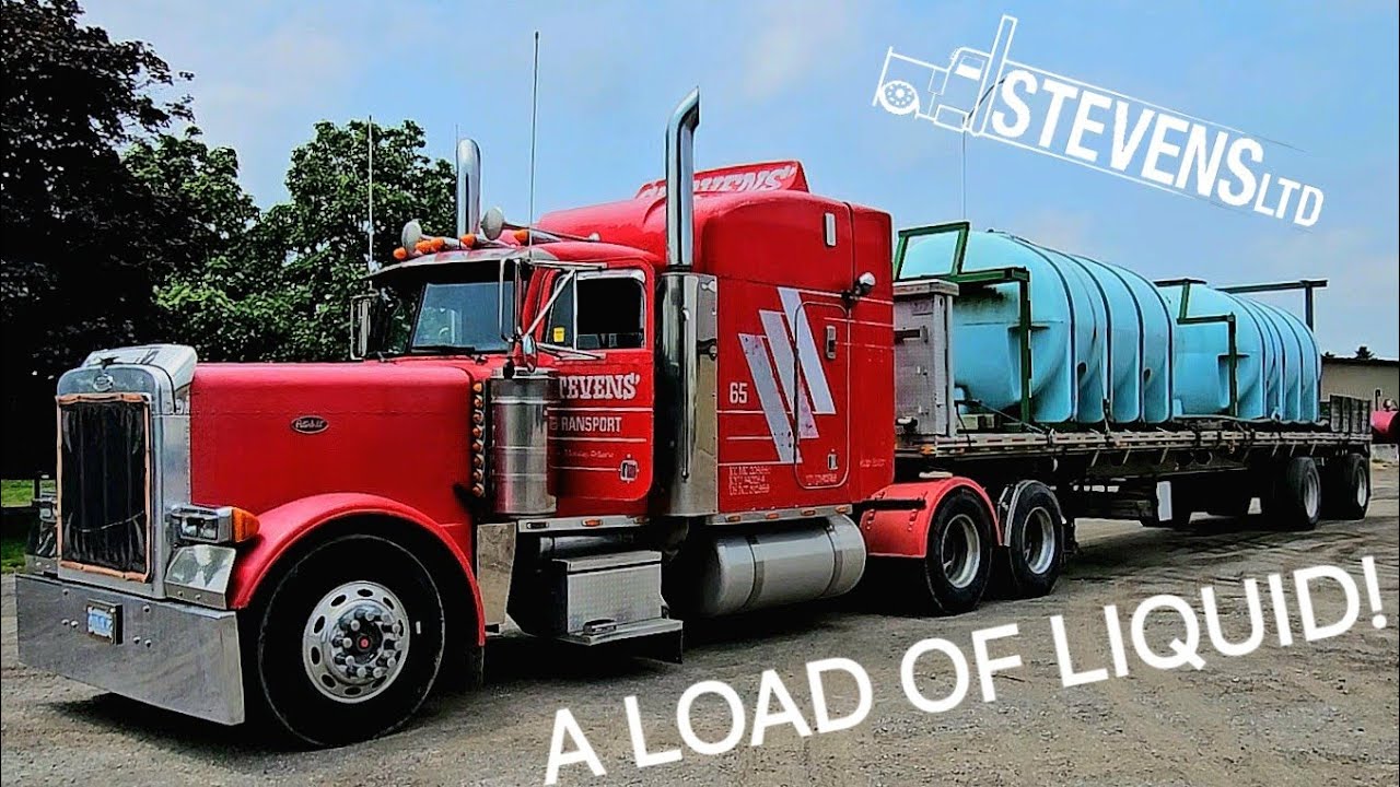 Pulling Tanks Filled With Liquid ! This Old Detroit Diesel Needs More ...