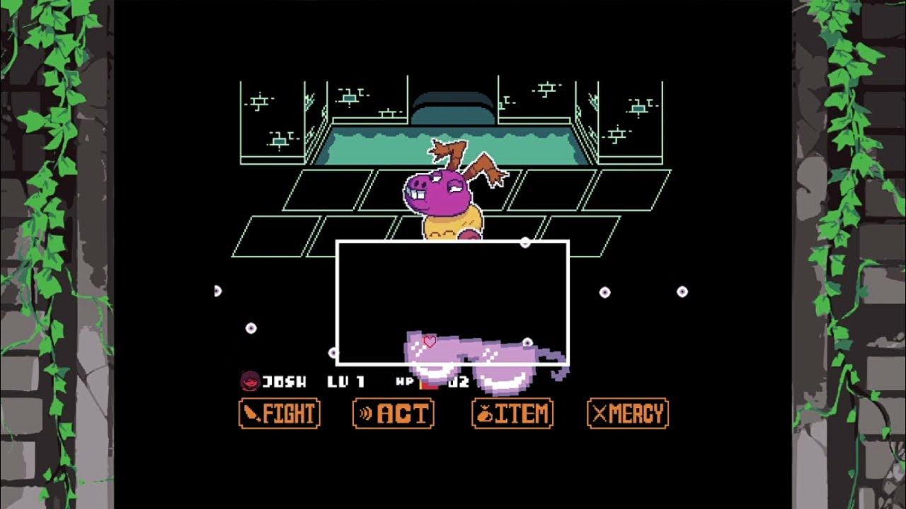 Secret boss in the ruins + Secret zone (Undertale: Bits & pieces) - YouTube