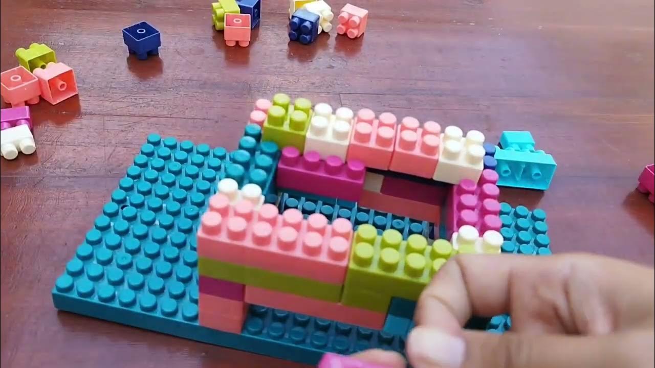 1 Hour Satisfying Build Beautiful Mosque from Building Blocks - YouTube
