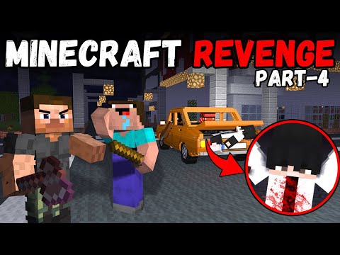 TUSHAR Kaha gya!😱 (Part-4) Minecraft Revenge Story in Hindi