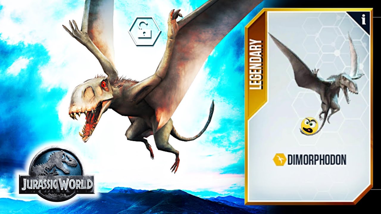 Jurassic World o Game - COMO GANHAR O DIMORFODONTE - YouTube