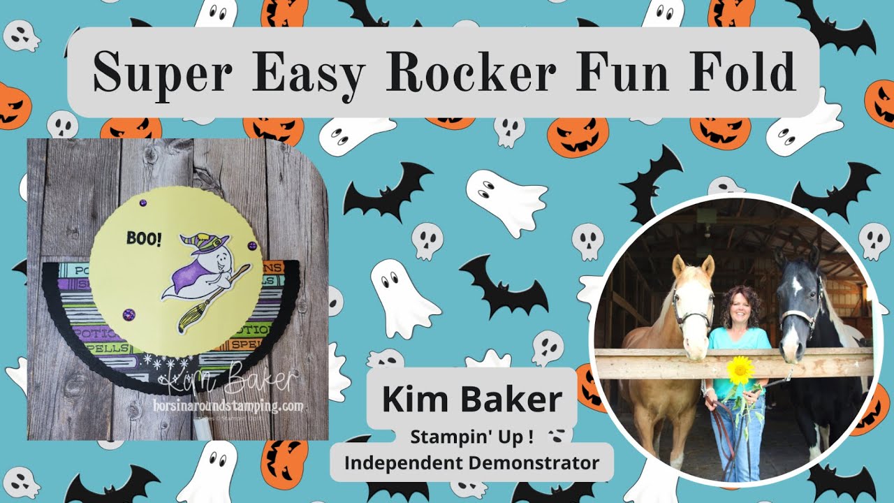 How to Make a Super Easy Rocker Card Fun Fold! - YouTube