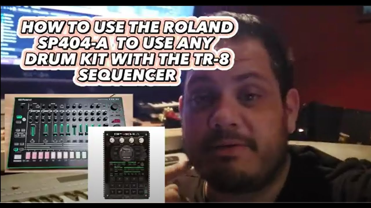 Roland SP404-A Tutorial - How to extend the TR8's sound bank with a ...