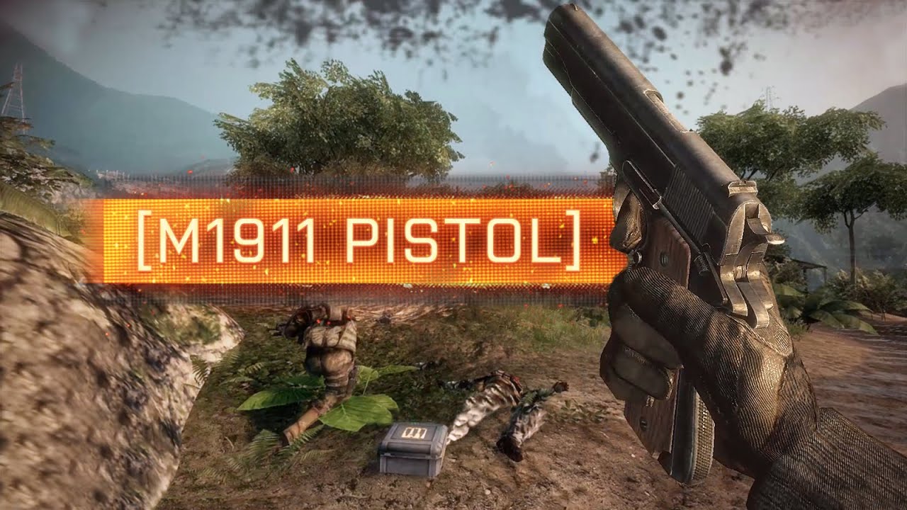 M1911 PISTOL! - Battlefield: Through the Ages - YouTube