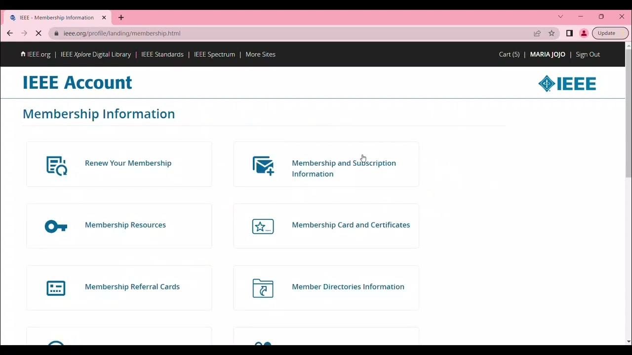 How to download your IEEE Membership Card | IEEE SB AJCE - YouTube