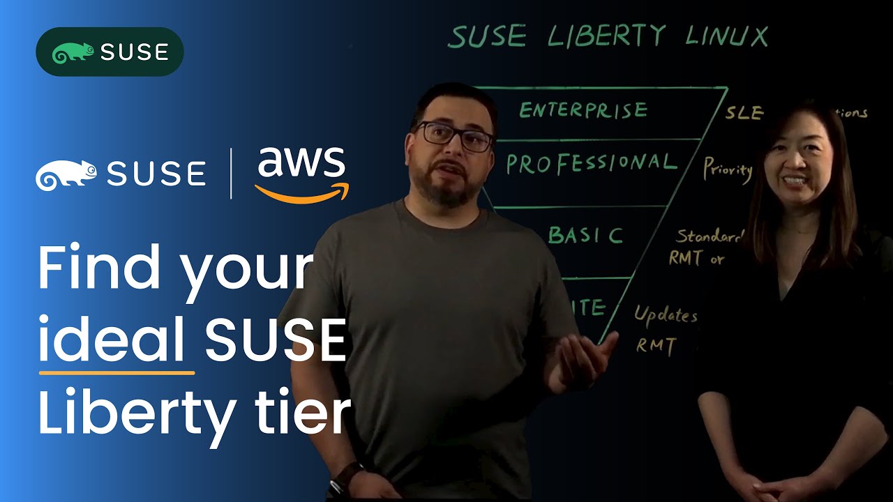 SUSE Liberty Linux: Choose the Right Tier for Your Needs - YouTube