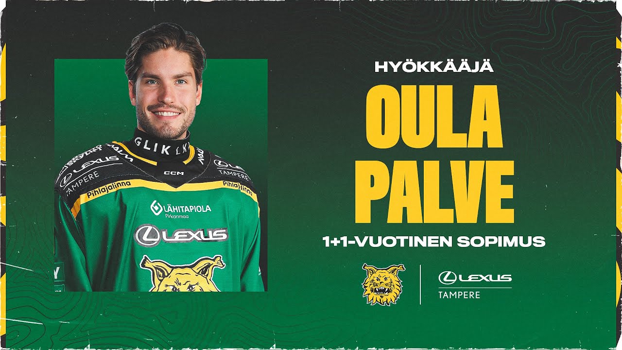 𝐋𝐞𝐱𝐮𝐬 𝐈𝐥𝐯𝐞𝐬 𝐋𝐚𝐮𝐧𝐜𝐡 | Oula Palve Ilvekseen 1+1-vuotisella sopimuksella ...