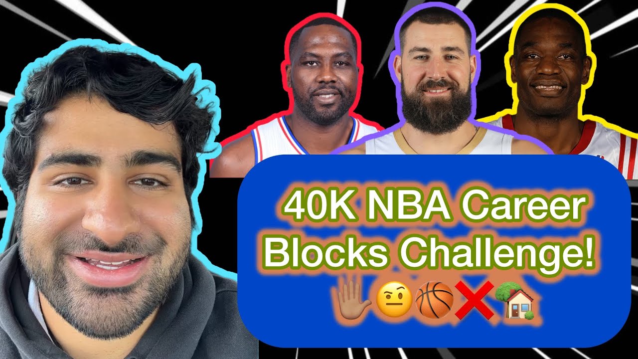 40K NBA Career Blocks Challenge! 🏽🤨🏀 🏡(Pt.2) - YouTube