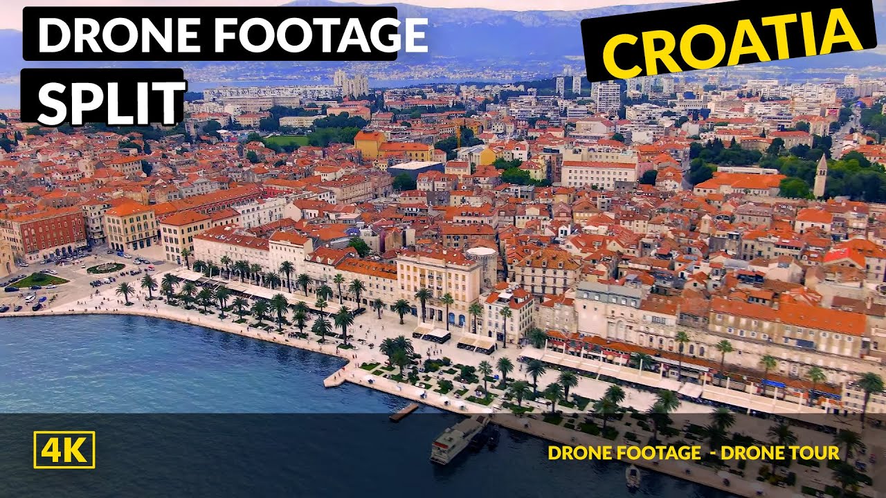 Split Croatia Drone footage - YouTube