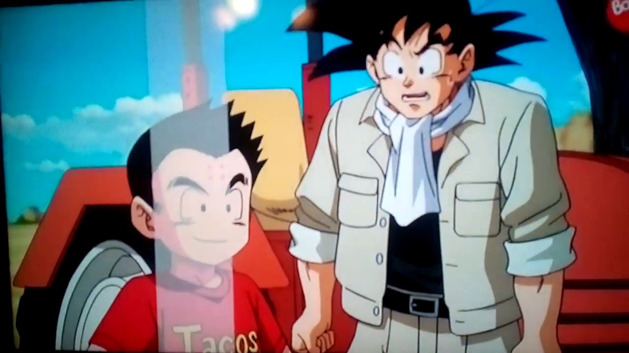 CRILLI CHIEDE A GOKU DI TIRARGLI UN PUGNO - YouTube