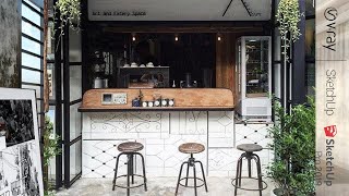 Simple Coffee Shop Design