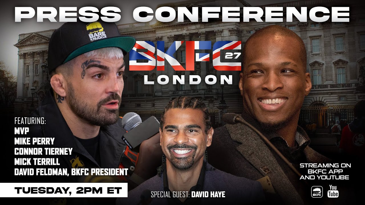BKFC 27: London Press Conference - YouTube
