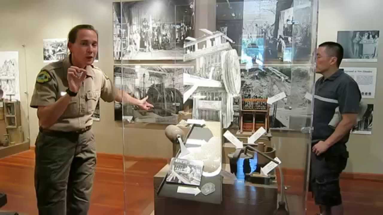 Almaden Quicksilver Mining Museum - The Guided Tour - Part 4 - YouTube