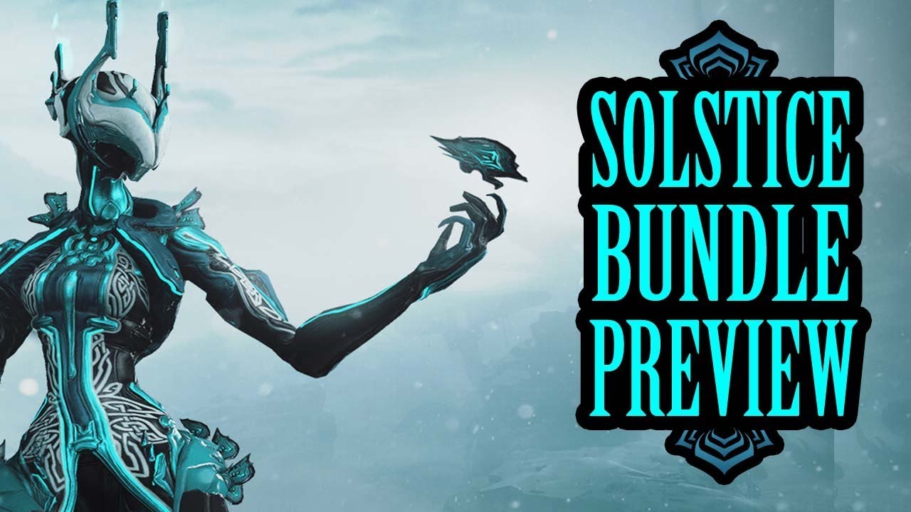 Warframe - Winter Solstice Skin Bundle Preview - YouTube
