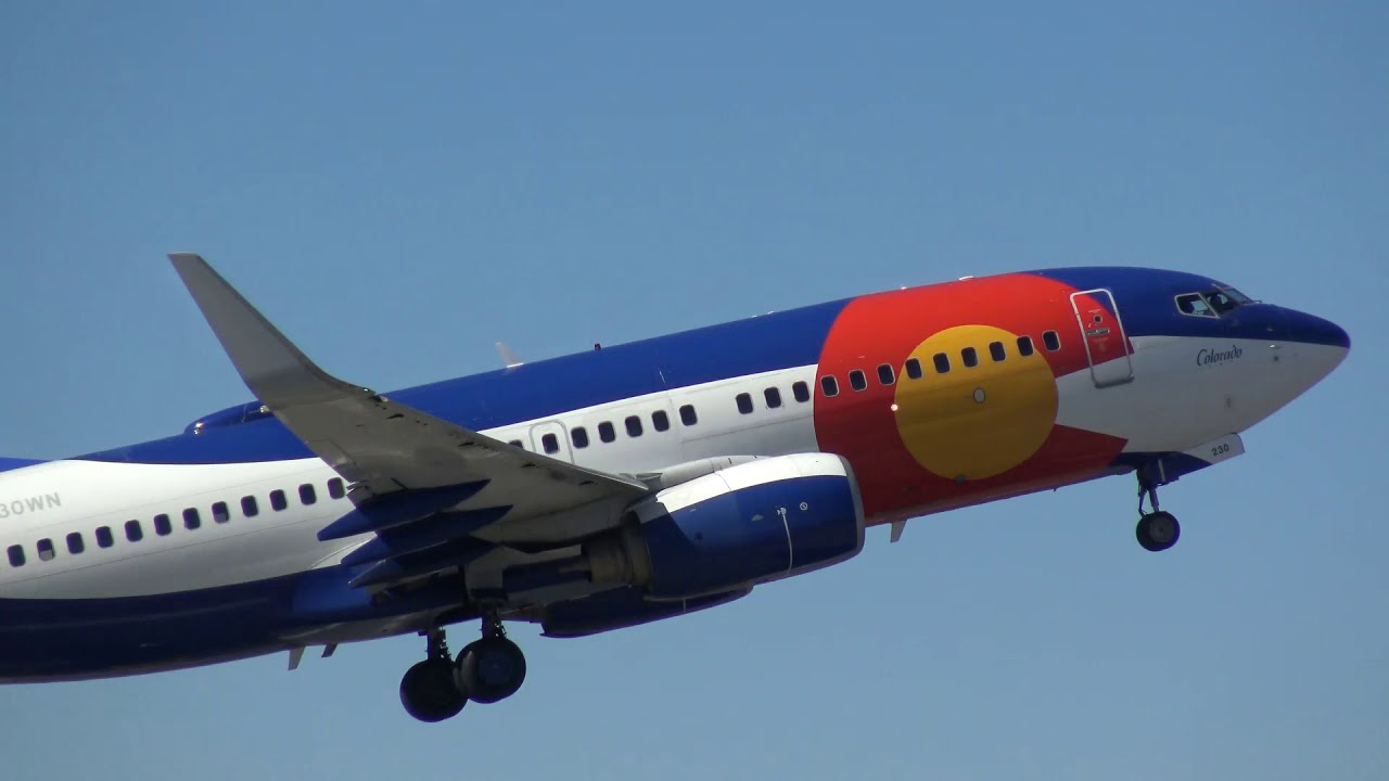 Southwest Airlines (Colorado One) Departure [KMHT] 4K HD - YouTube