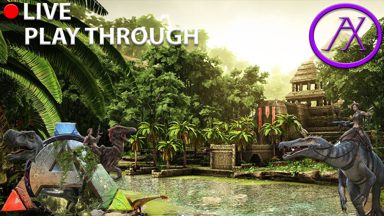 LIVE! Ark Survival Evolved Playthrough - 11 - YouTube