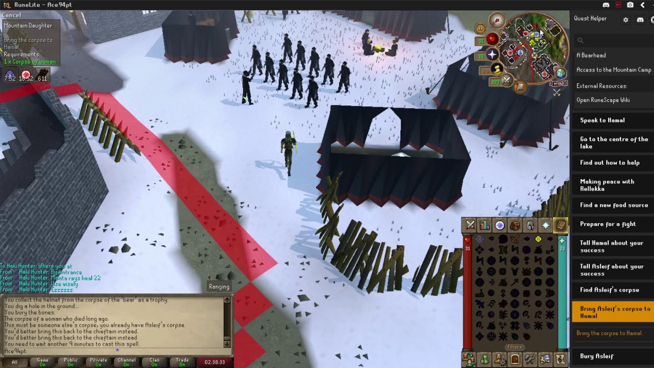 OSRS - Back after almost 20 relearning the game! - YouTube