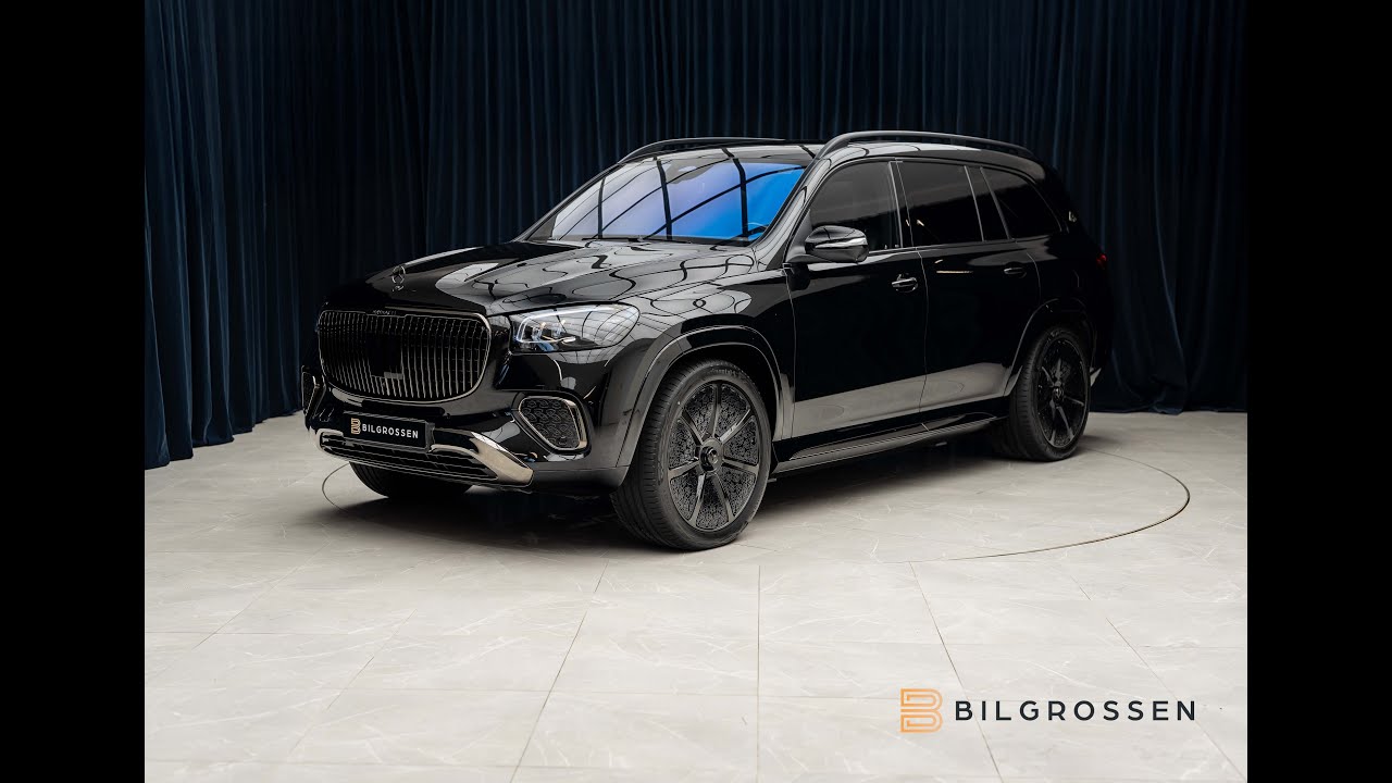Mercedes-Benz GLS 600 MAYBACH Night Series First Class - YouTube